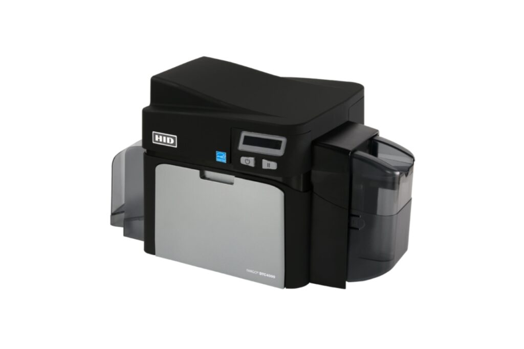 VALID P3500S Simplex ID Card Printer – Biometric System: